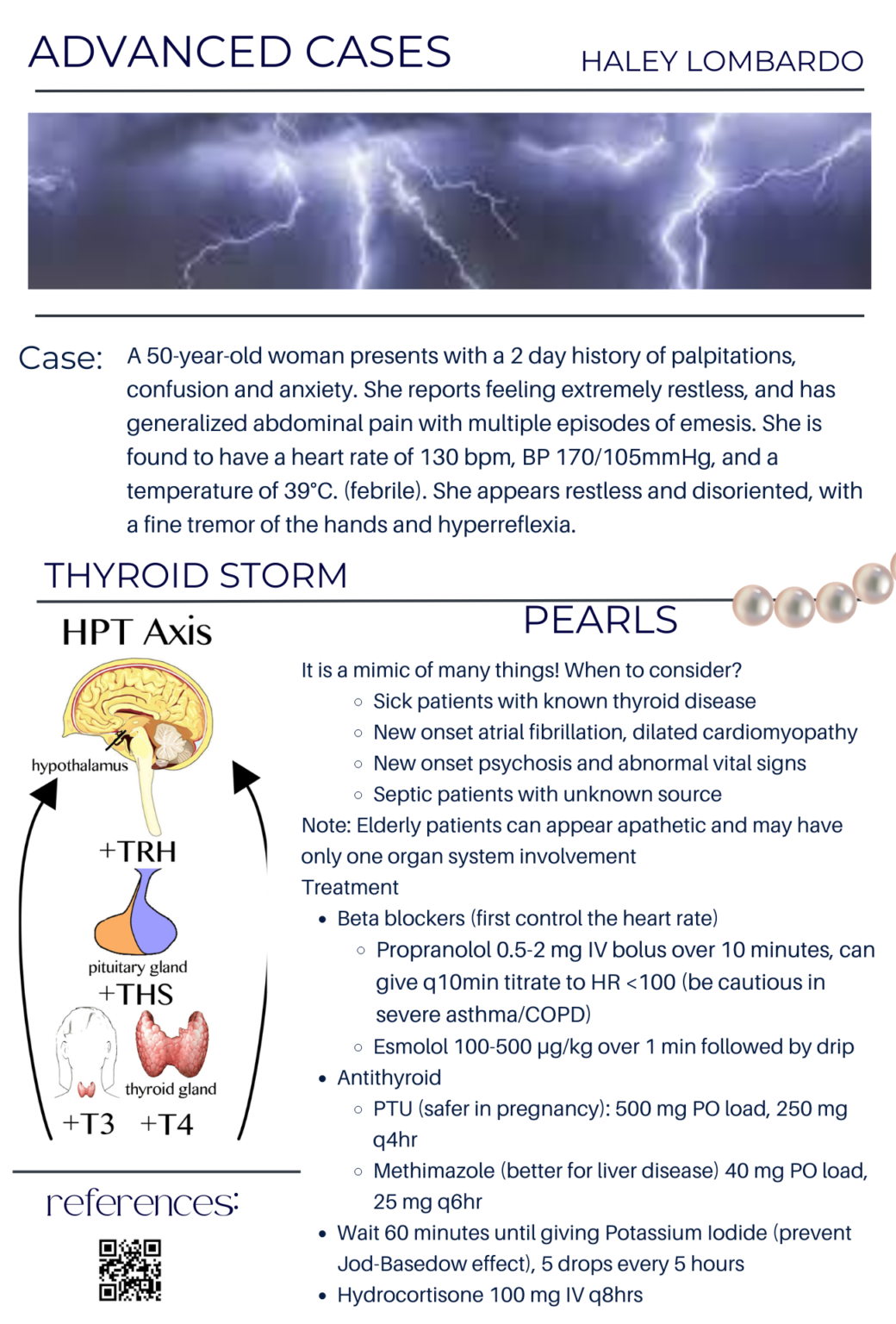 Advanced Cases: Thyroid Emergency with Dr. Haley Lombardo, PGY-2 - EM Daily