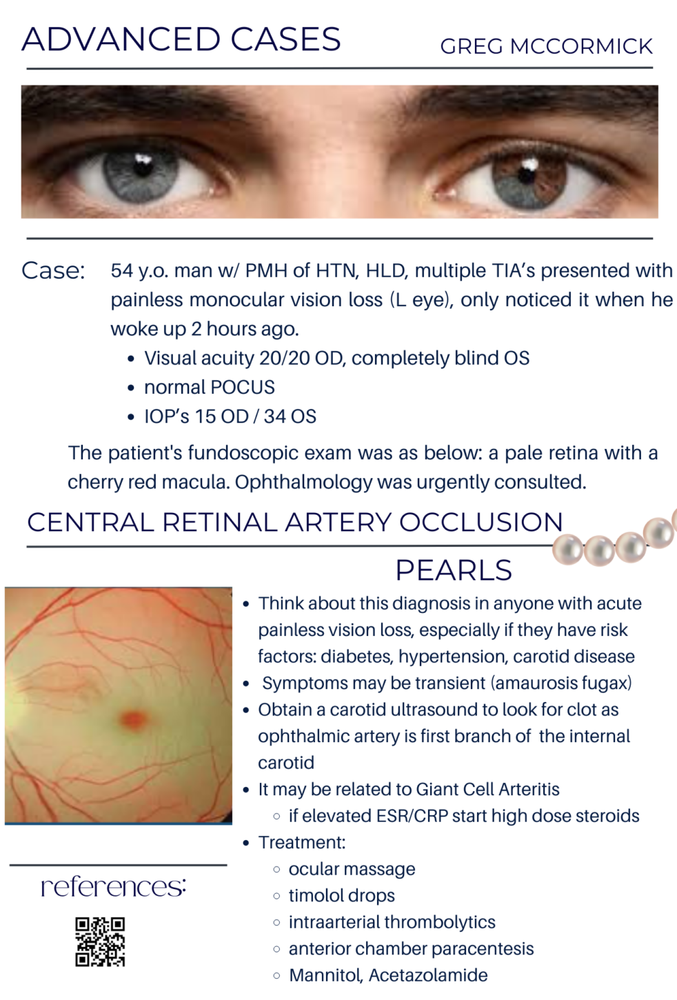 Advanced Cases with Dr. Greg McCormick, PGY-2 - EM Daily