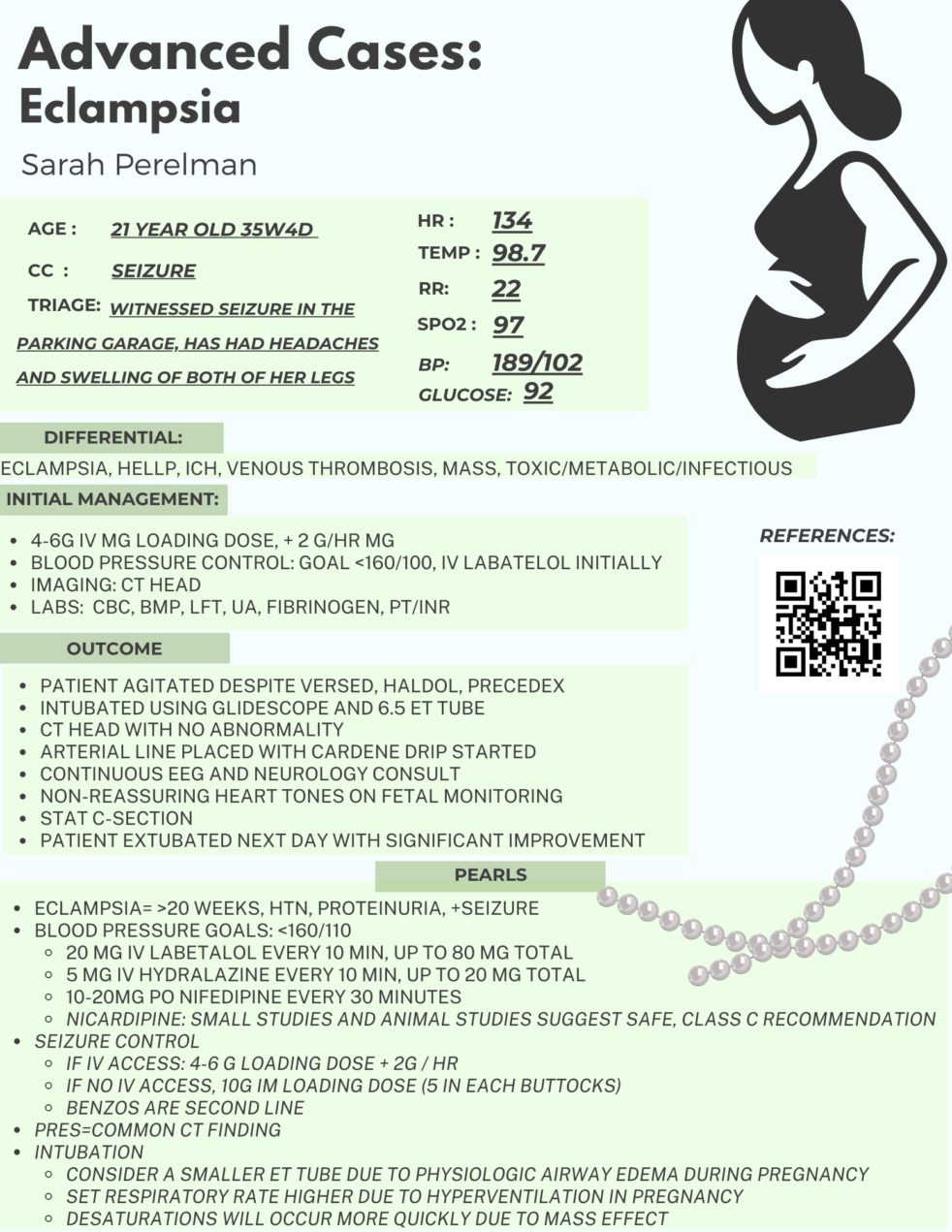 Advanced Cases: Eclampsia by Dr. Sarah Perelman - EM Daily